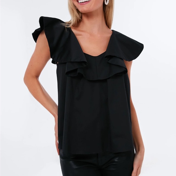Pomander Place | Tops | Tuckernuck Pomander Place Black Willabe Top In ...